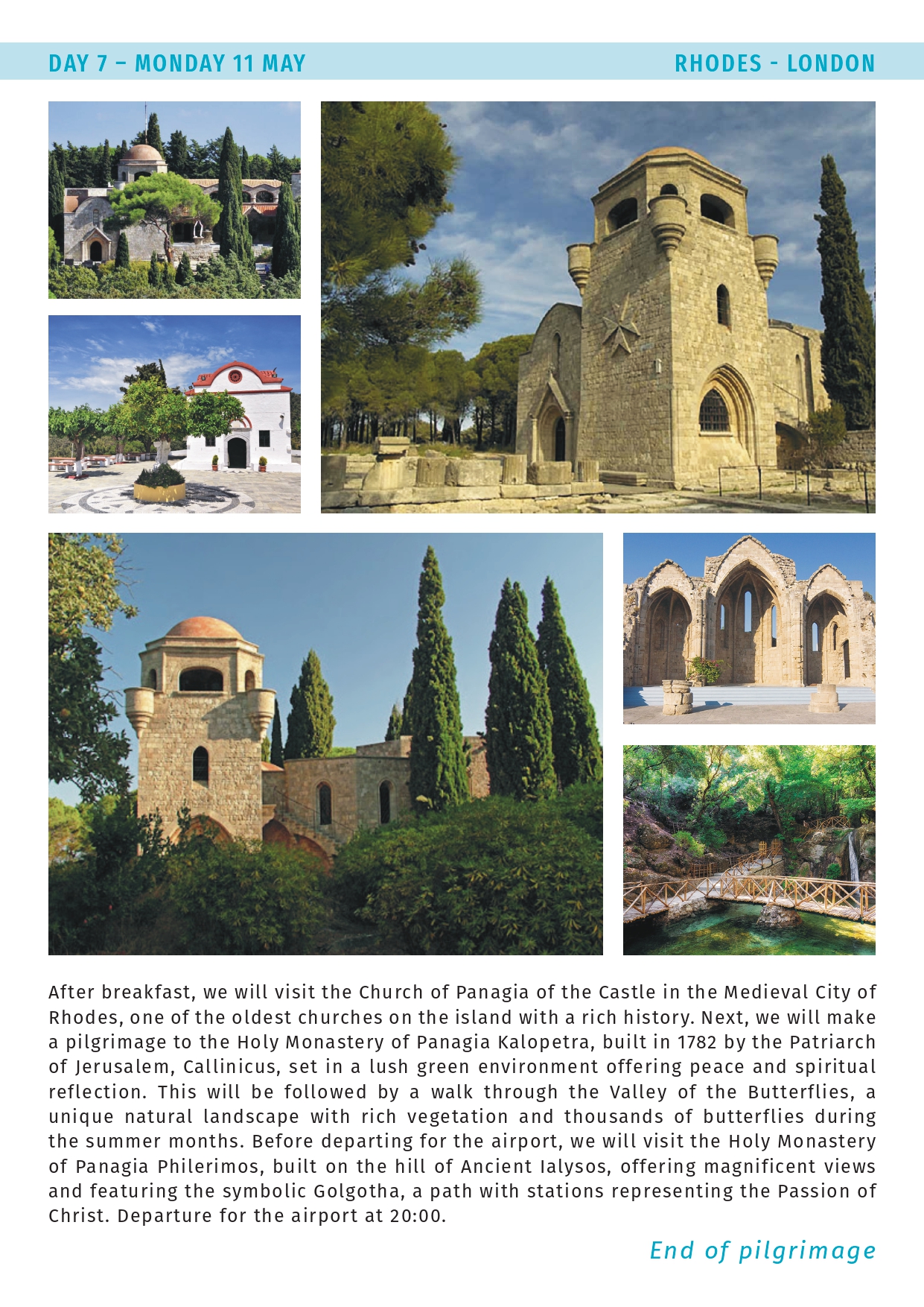 Community Pilgrimage to Rhodes - Patmos - Symi - St.Demetrios Greek ...